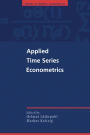 Econometric Analysis Seasonal Time Series Econometrics Statistics And Mathematical Economics