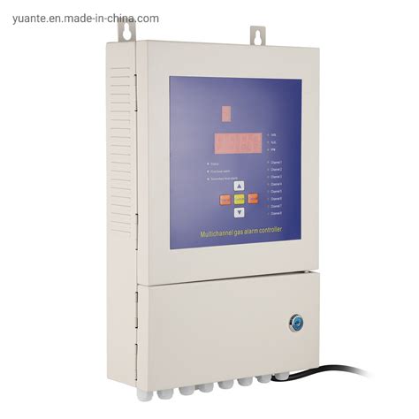 6 Channels Gas Alarm Controller For Gas Detectors Monitoring Gas Controller And Control Panel
