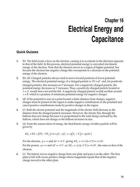 Solucionario Chapter 16 Download Free Pdf Capacitor Capacitance