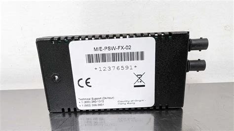 Transition Networks Me Psw Fx 02 10100 Basetx To 100 Basefx Switching