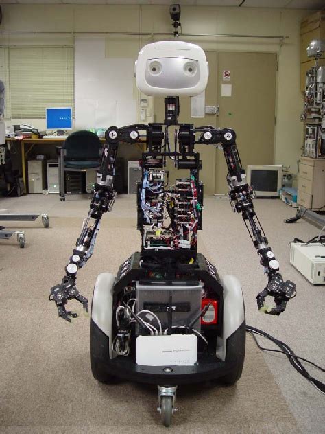 Figure From Design And Implementation Of Mobile Humanoid Robot Control System Based On Dual