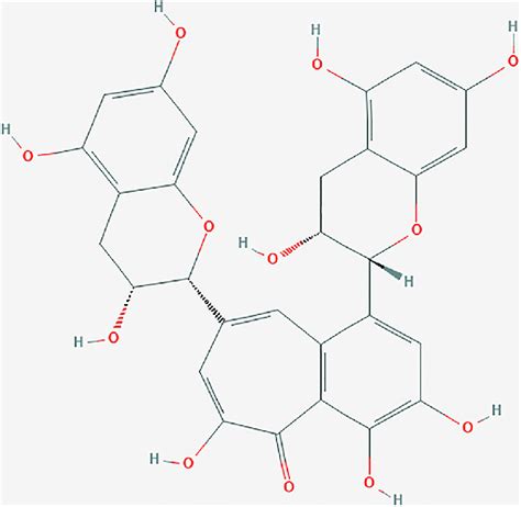 Chemical Structure Of Theaflavin Zinc3978446 Download Scientific
