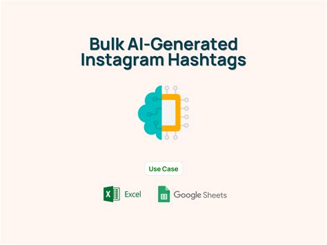 Bulk Ai Generated Instagram Hashtags Use Case Clever Csv