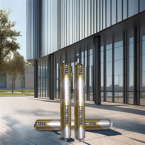 Glass Curtain Wall Structural Adhesive Joints Sausage Neutral Silicone Sealant For Construction