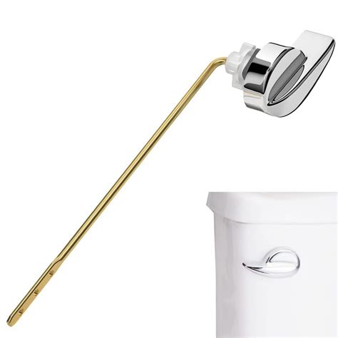 Toilet Flush Lever Generic Toilet Flush Lever Handle Metal Modern Side