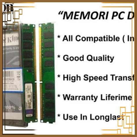 Hkm Ram หน่วยความจําคอมพิวเตอร์ 2gb Ddr 10600 2gb 10600 Ddr3 Kingstone 3 ชิ้น Shopee Thailand