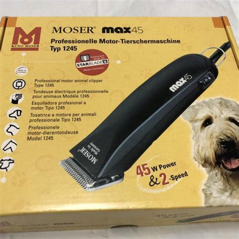 Обзор профессиональных машинок «Мозер» (Moser) для стрижки собаки