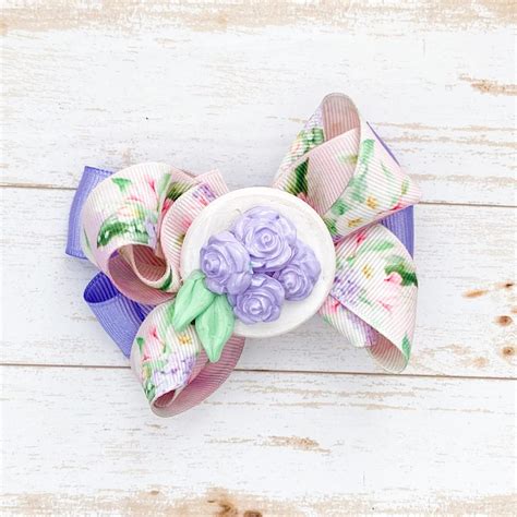 Spring Hair Bows Etsy