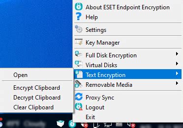 Text Encryption ESET Endpoint Encryption Quick Start Guide ESET Online Help