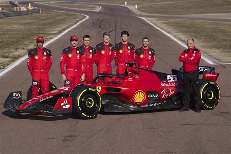 2023 Ferrari Sf 23 F1 Car Launch Photos