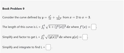Solved Book Problem Consider The Curve Defined By Chegg