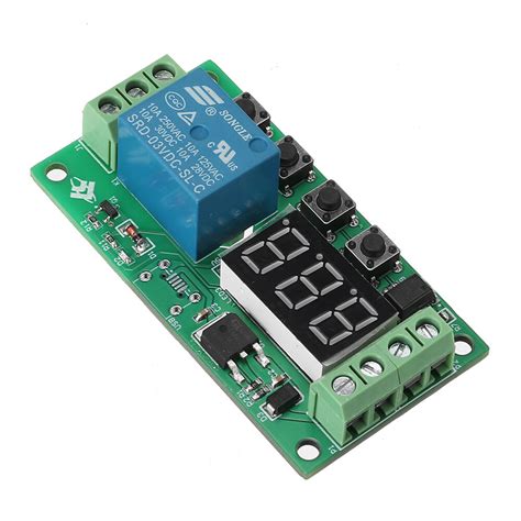 Timing Relay Module Delay Delayed Power Off Disconnected Trigger Cyclic Setting Alexnld