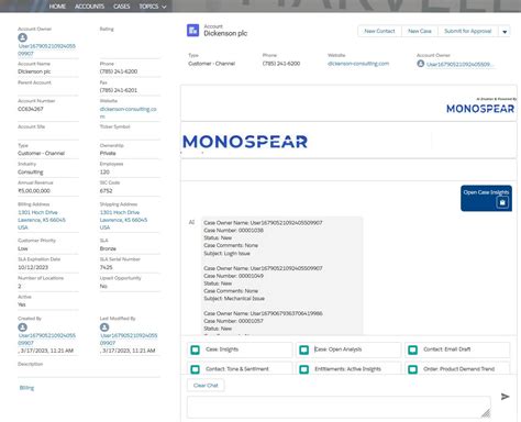 Monospear Technologies Integrate Microsoft Gpt Into Salesforce Crm