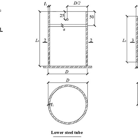 Detail Information Of Specimen Size Download Scientific Diagram