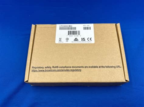 New Lpe36002 M64 Broadcom Emulex 2 Port 64gfc Lc Sfp Host Bus Adapter Ebay