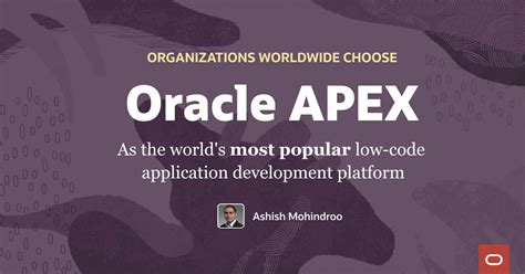 Oracle Database On Linkedin Oracle Apex Lowcode Orclapex Idc
