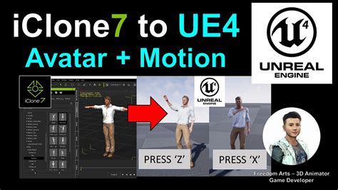 iClone Motion and Avatar to Unreal Engine, Animate your avatar like a ...