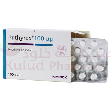 Euthyrox Tablet 100 Mcg 100 Pc Kulud Pharmacy