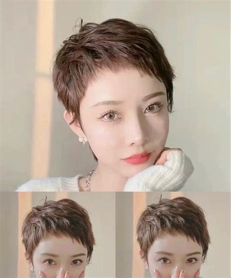 Pin By Lili Rodrigues On ♡ Hair And Makeup♡ Very Short Hair Asian