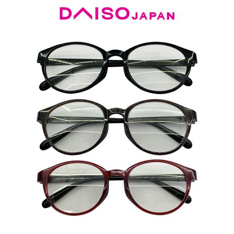 Daiso Round Glasses For Computer Shopee Philippines