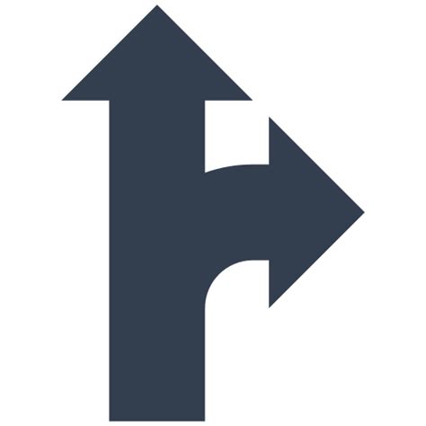 Arrows Directional Road Signs Icon