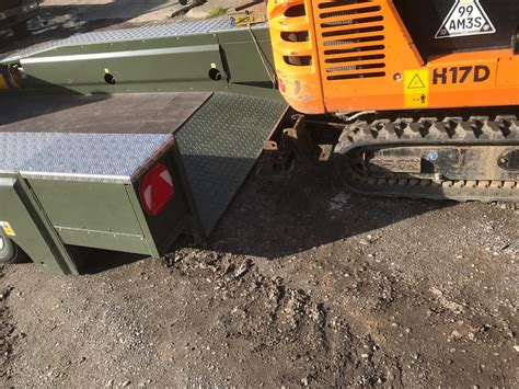 Ground Loader Twin Axle Elstons Trailers Bespoke Trailers