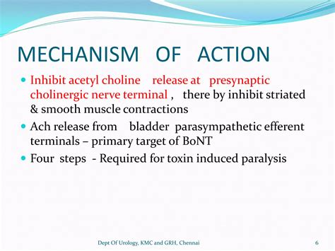 Uro Gynacology Botox PDF Brain And Nervous System Disorders Diseases And Conditions