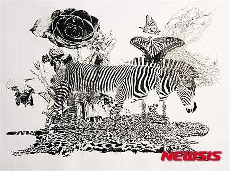 이언주의 숨은 그림찾기 동·식물을 판화·콜라주·드로잉하는 김미로 작가