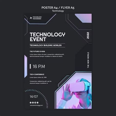 Page 2 Technology Poster Template Images Free Download On Freepik