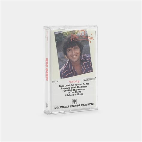 Mac Davis Greatest Hits Cassette Tape