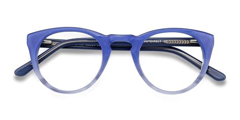 Lynx Round Blue Glasses For Women Eyebuydirect Canada
