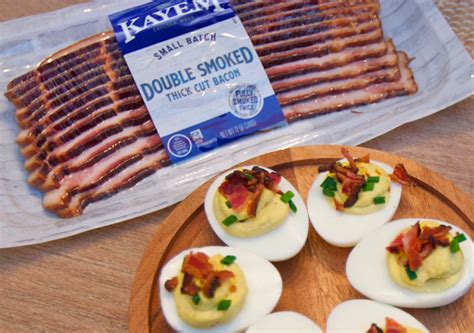 Bacon Deviled Eggs Kayem