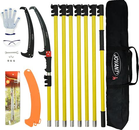 Jovant 26ft Extendable Pole Pruning And Saw Kit Jovant Tools