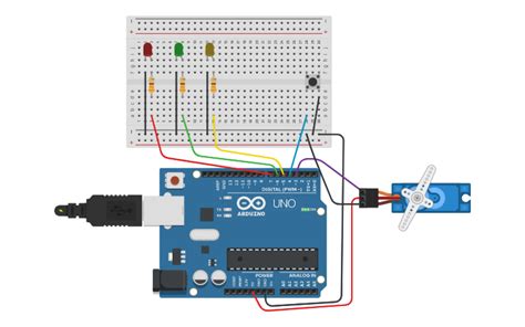 Circuit Design String Communication Tinkercad