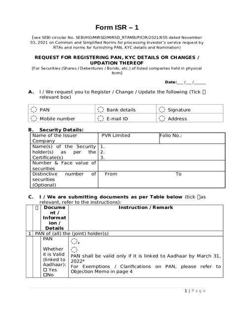 Isr 1 Doc Template Pdffiller