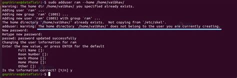 Adduser Command In Linux Dataflair