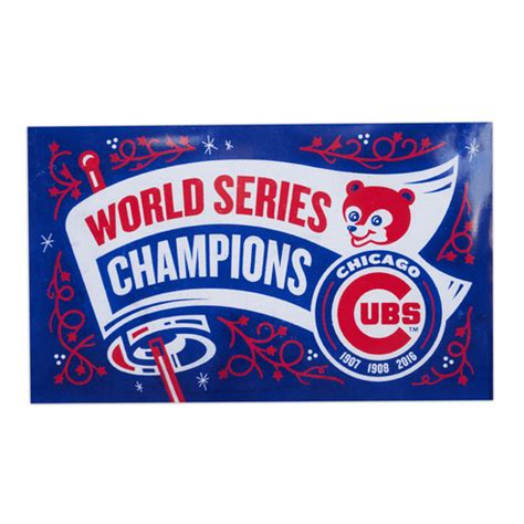 Chicago Cubs World Series Champions Mural 18 X 30 Poster Neighborly