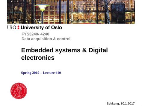 Pdf Embedded Systems And Digital Electronics Uio No · • Gpu Graphics Processing Unit • Can