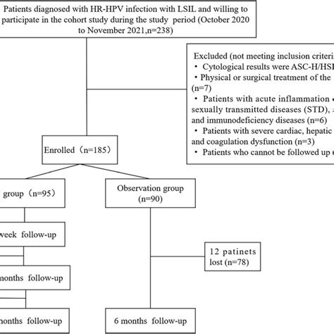 Flow Chart Of Enrolled Patients HR HPV High Risk Human Download Scientific Diagram