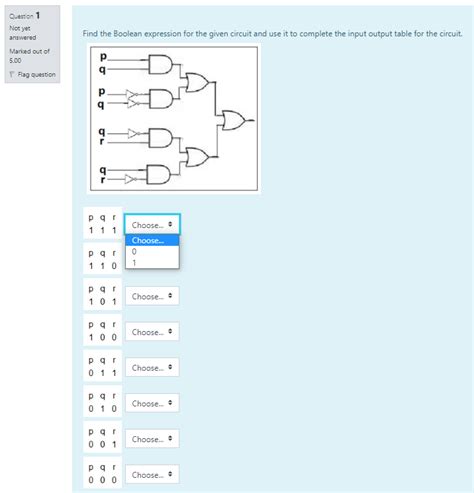 Solved Question Not Yet Answered Find The Boolean Chegg