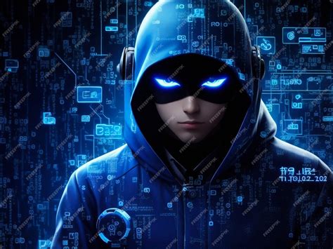 Premium Photo Hacker Using The Internet Hacked Abstract Computer