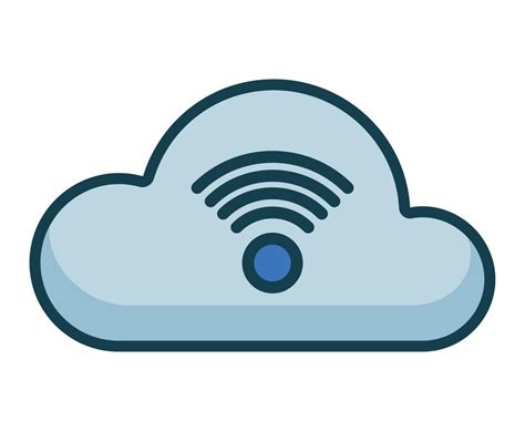 Cloud Computing With Wifi Vector Art At Vecteezy