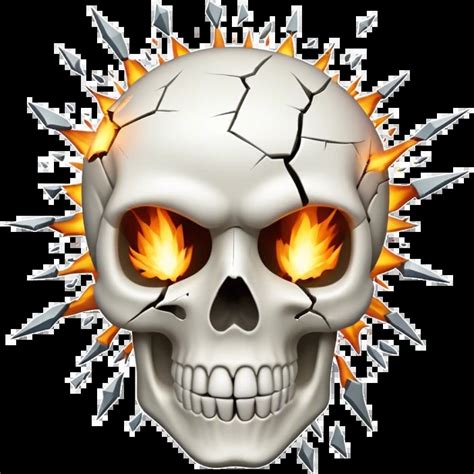 Skull Emoji With Exploding Head Emoji Ai Emoji Generator