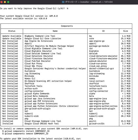 Cloud Storage 使い方 1 gsutilを利用したコマンドラインの操作