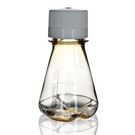 Eisco Pack Of 1 125ml Sterile Polycarbonate Erlenmeyer Flask Non V — Hbarsci