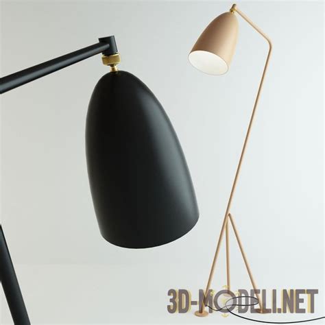 3d модель Торшер Grasshopper от Greta Grossman для Gubi