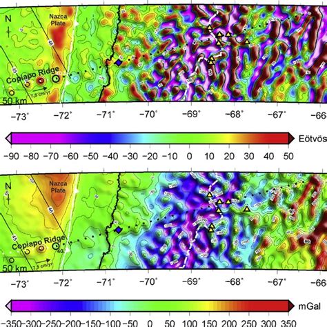 A Vertical Gravity Gradient From Eigen 6c4 Corrected By Topographic Download Scientific