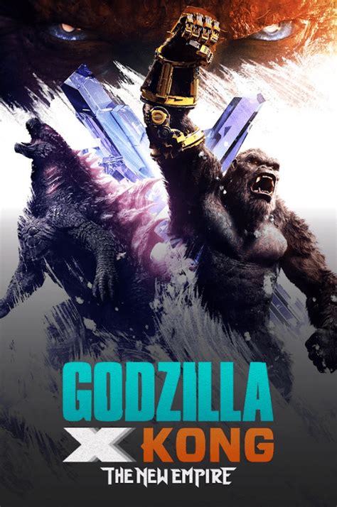Godzilla X Kong The New Empire 2024 Movie Poster 24x36 Monsterverse