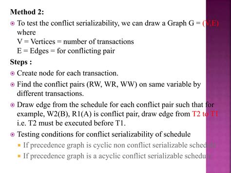 Serializability In Dbms Pptx