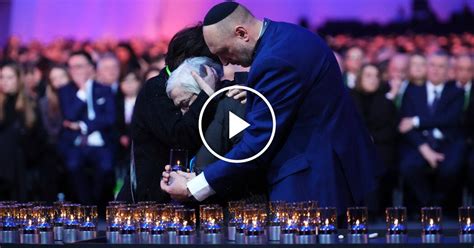 Survivors Commemorate 80th Anniversary Of Auschwitz Liberation The